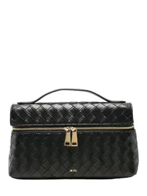 Jw Pei Thea Woven Clutch Bag - Black