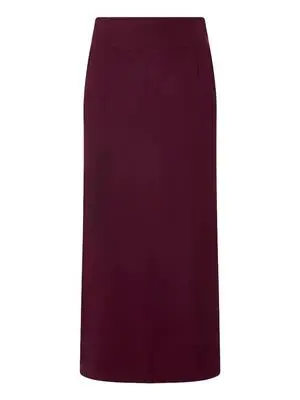 ALBERTA FERRETTI Alberta Ferretti High-Waisted Midi Skirt