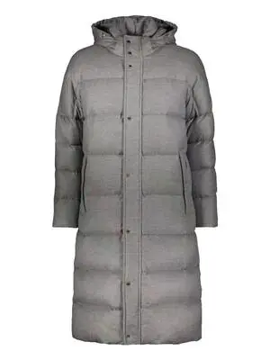 MOORER Moorer Long Padded Coat Grey