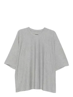 Issey Miyake Oversized Crew-neck T-shirt - Grey