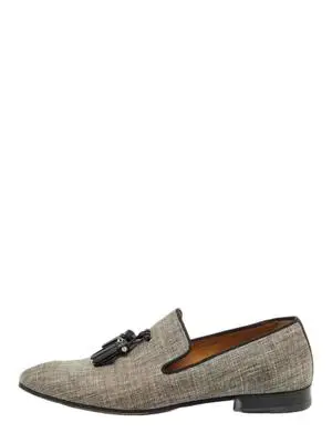CHRISTIAN LOUBOUTIN Dandelion Tassel Loafers - Grey
