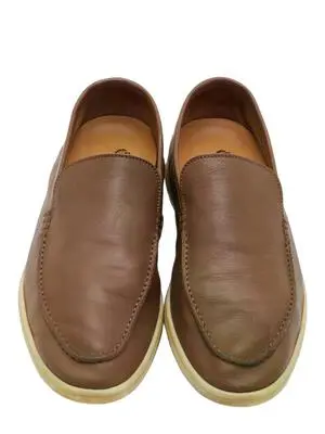 Loro Piana Summer Walk Loafers - Brown