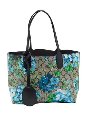 Gucci Blooms Gg Supreme Reversible Tote Bag - Neutrals