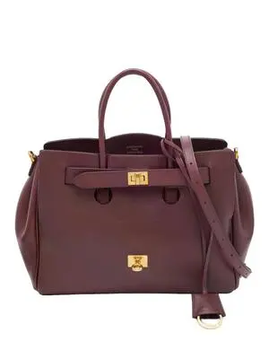 Balenciaga Balenciaga Small Bel Air Tote Bag Red