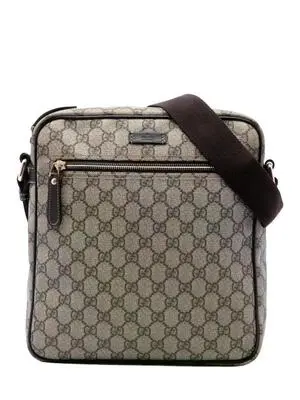 Gucci Gg Supreme Crossbody Bag - Neutrals