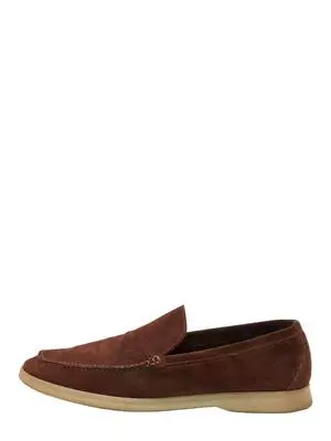 Loro Piana Almond-toe Loafers - Brown