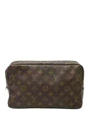 LOUIS VUITTON Monogram Canvas Trouse Toilette 28 - Brown