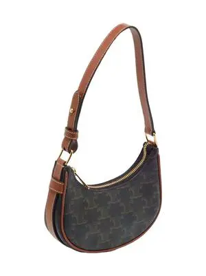 Celine Celine Ava Triomphe Mini Bag Brown