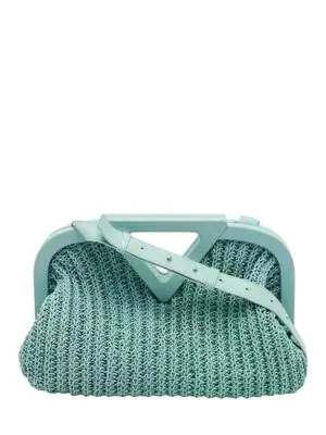 Bottega Veneta The Point Braided Tote Bag - Green