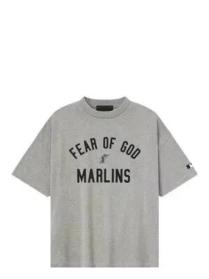 Fear Of God Marlins 90s Short-sleeve T-shirt - Grey