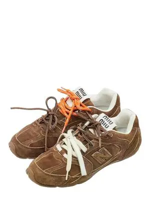 MIU MIU Miu Miu X New Balance 530 Suede Low-Top Sneakers