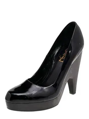 SAINT LAURENT Saint Laurent Platform Heel Leather Pumps