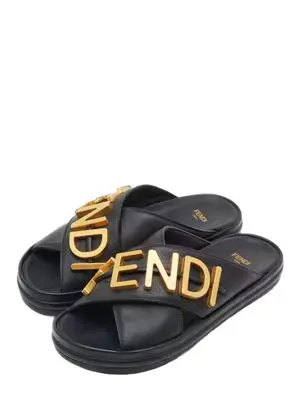 FENDI Fendi Graphic Crossover Slides