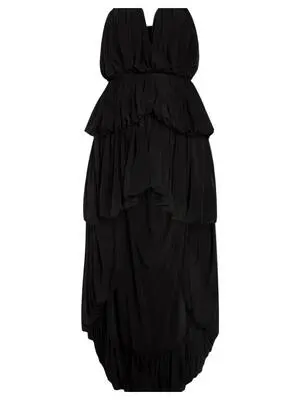 RONNY KOBO Ronny Kobo Asymmetrical Tiered Dress