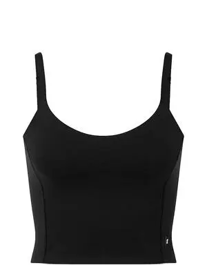 On Studio Cropped Performance Top - Black