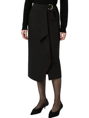 MAX MARA Max Mara Studio Asymmetric Midi Skirt
