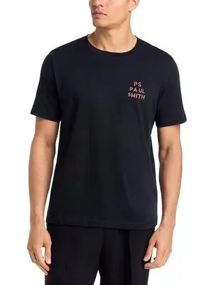 Paul Smith Peace Radio Cotton Graphic T-shirt - Black