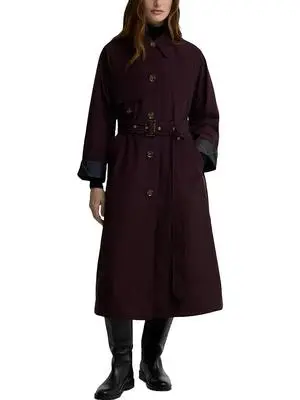 Barbour Belted Raincoat - Fig/shadow