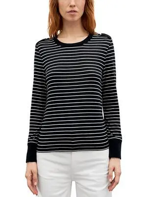 GERARD DAREL Gerard Darel Belia Epaulet Striped Top