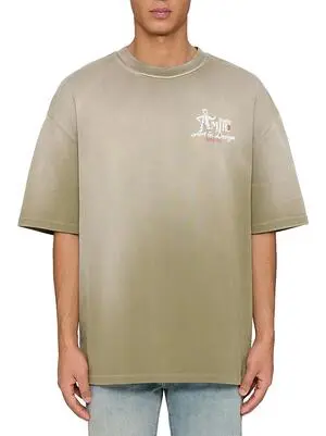 AMIRI Art & Design Studio Logo Cotton T-shirt