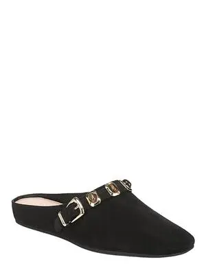 Veronica Beard Narcisa Embellished Mules - Black