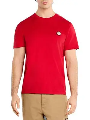 Moncler Cotton Short Sleeve Logo Tee - Samba