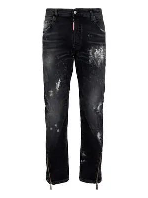 Dsquared2 Moldy Peaches Biker Jeans - Black