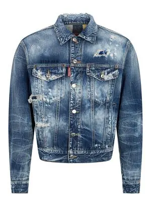 DSQUARED2 Dsquared2 Brando Classic Denim Jacket
