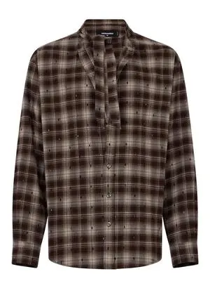 Dsquared2 Classic Check Tie Shirt - Fantasy