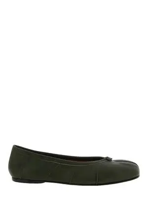MAISON MARGIELA Tabi Ballerina Flats - Green