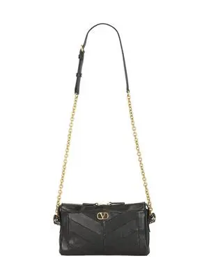 Valentino Garavani Panthea Small Shoulder Bag - Nero