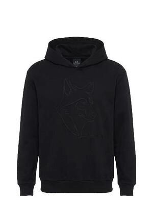 Armani Exchange Sweatshirt Size Cotton, Elastane - Black