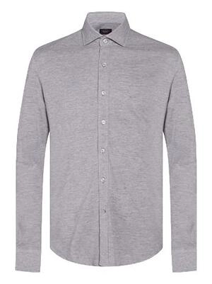 Paul & Shark Shirt Light Size Cotton, Cashmere - Grey