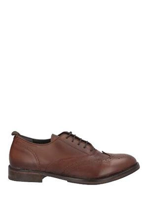 Moma Calfskin Lace-up Oxford Shoes - Brown