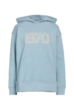 Kenzo Cotton Sweatshirt With Hood - Blue
