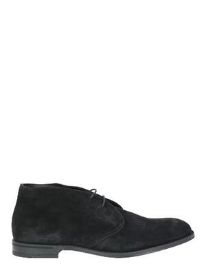 DOUCAL'S Suede Desert Ankle Boots - Black