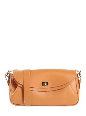 Sandro Cross Body Bag In Cow Leather - Beige
