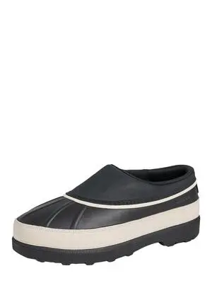 Sorel Ambler Water Resistant Leather Clogs - Black/bleached Ceramic