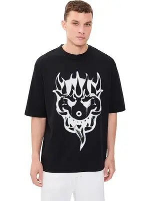 Y3 Graphic Tee - Black