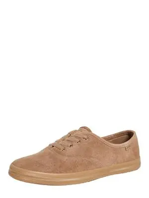 KEDS Champion Luxe Suede Sneakers - Camel