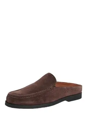 ATP ATELIER Tenno Mules In Suede - Walnut