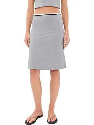 Lioness Laguna Midi Skirt - Grey