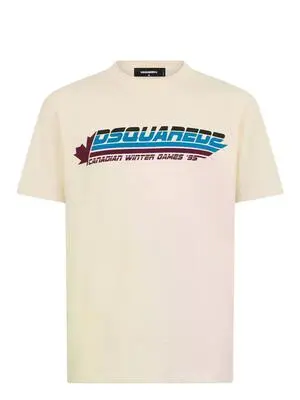 Dsquared2 Graphic-print T-shirt - Neutrals