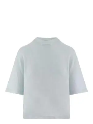 SA SU PHI Cashmere Knitted T-shirt - Blue