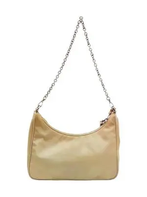 Prada Prada Re-Edition 2005 Chain Shoulder Bag Neutrals