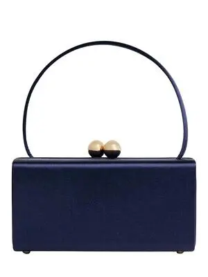 CAROLINA HERRERA Carolina Herrera Satin Mimi Top-Handle Bag