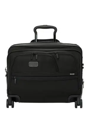 Tumi Alpha 4 Deluxe Expandable Wheeled Briefcase - Black