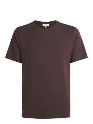 HOMEBODY Stretch-modal Lounge T-shirt - Brown