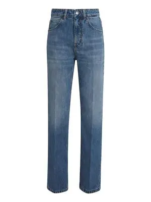 Victoria Beckham Julia Straight Jeans - Blue