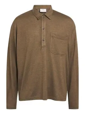 SONG FOR THE MUTE Polo Sweater - Beige